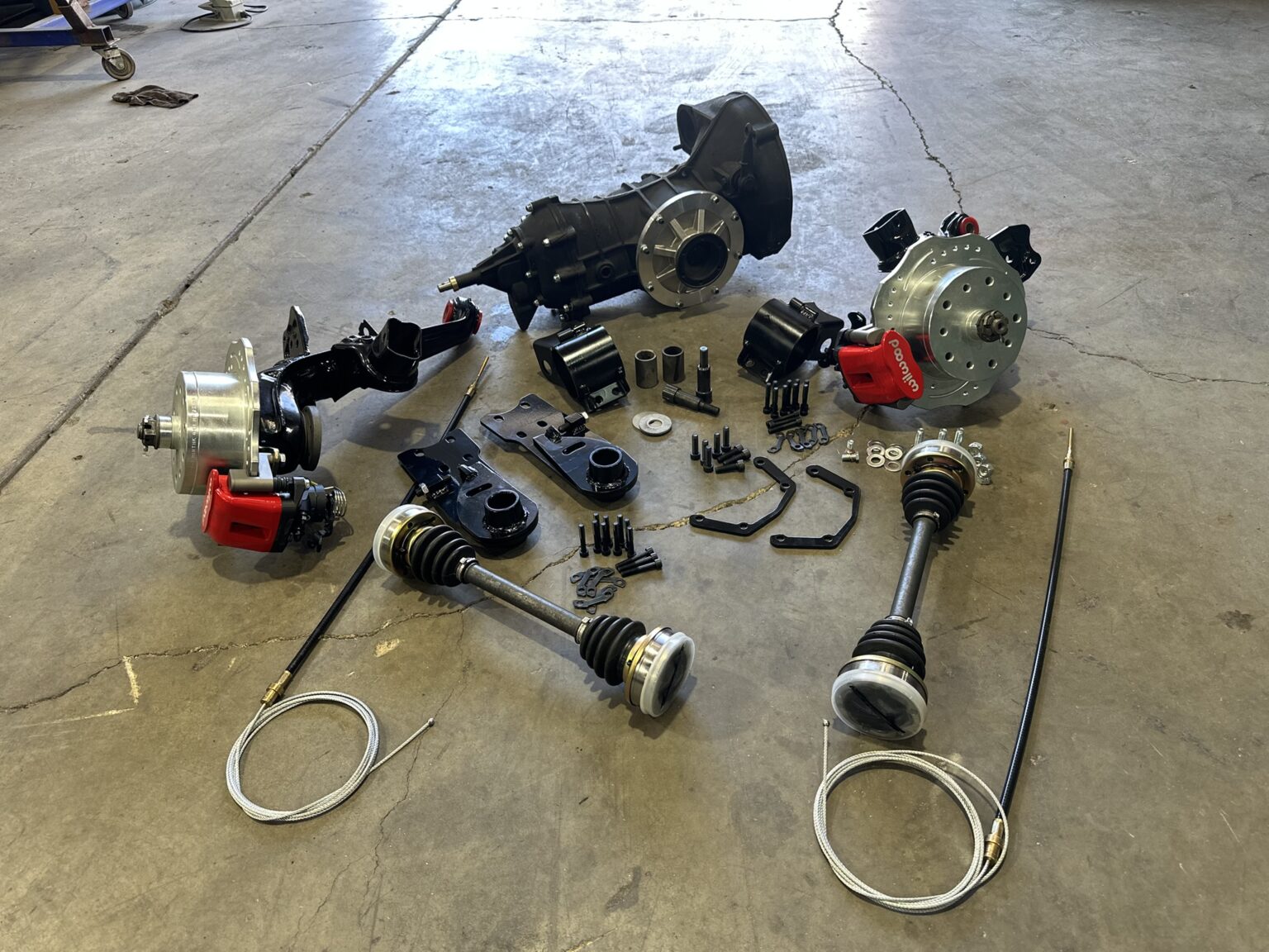 IRS Conversion Kit with Transmission (Optional) – Split Window Bus ’56 ...