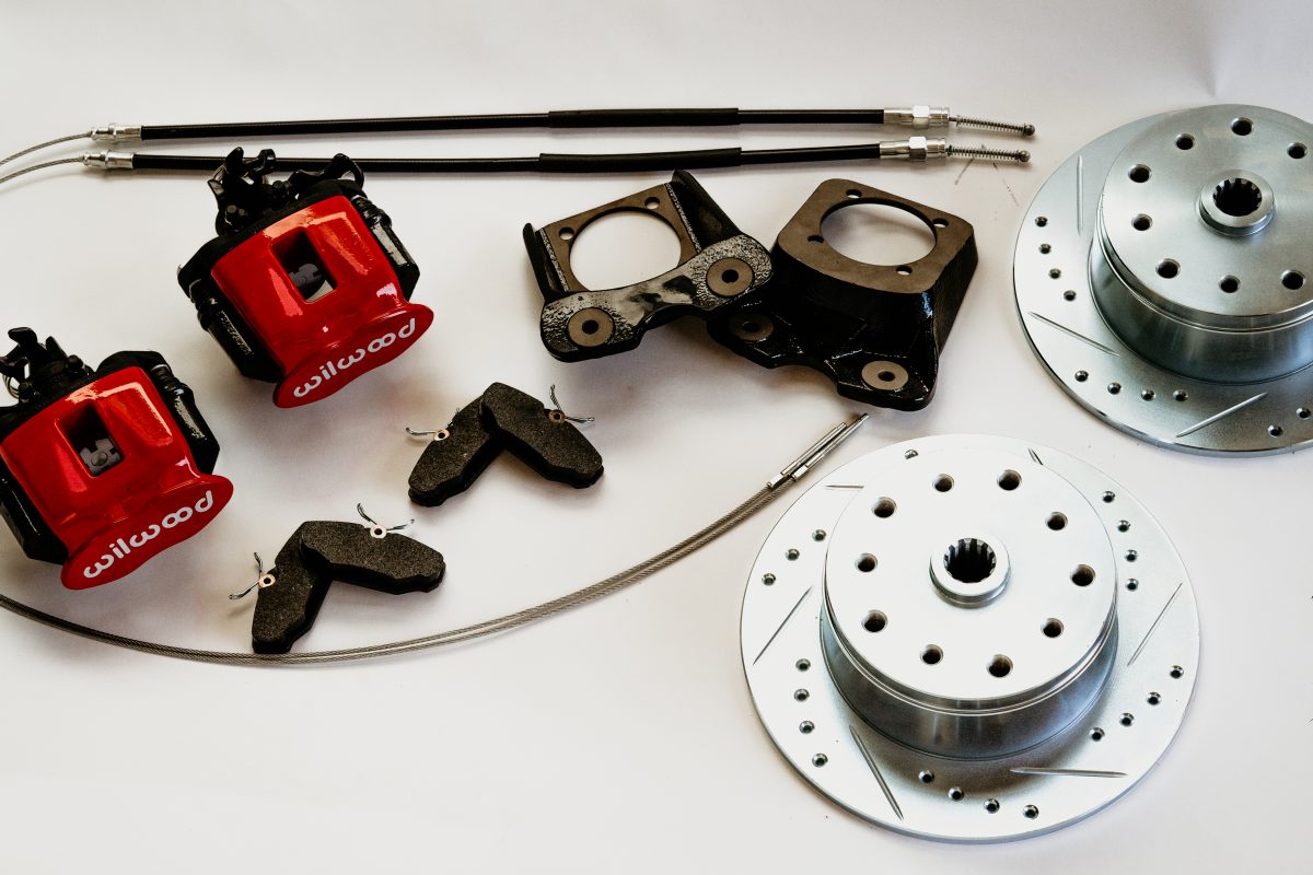 Rear Wilwood E-Brake Caliper Cross-Drilled Disc Brake Kit – Bug/Ghia ’69-’79 – Vintage V-Dubs