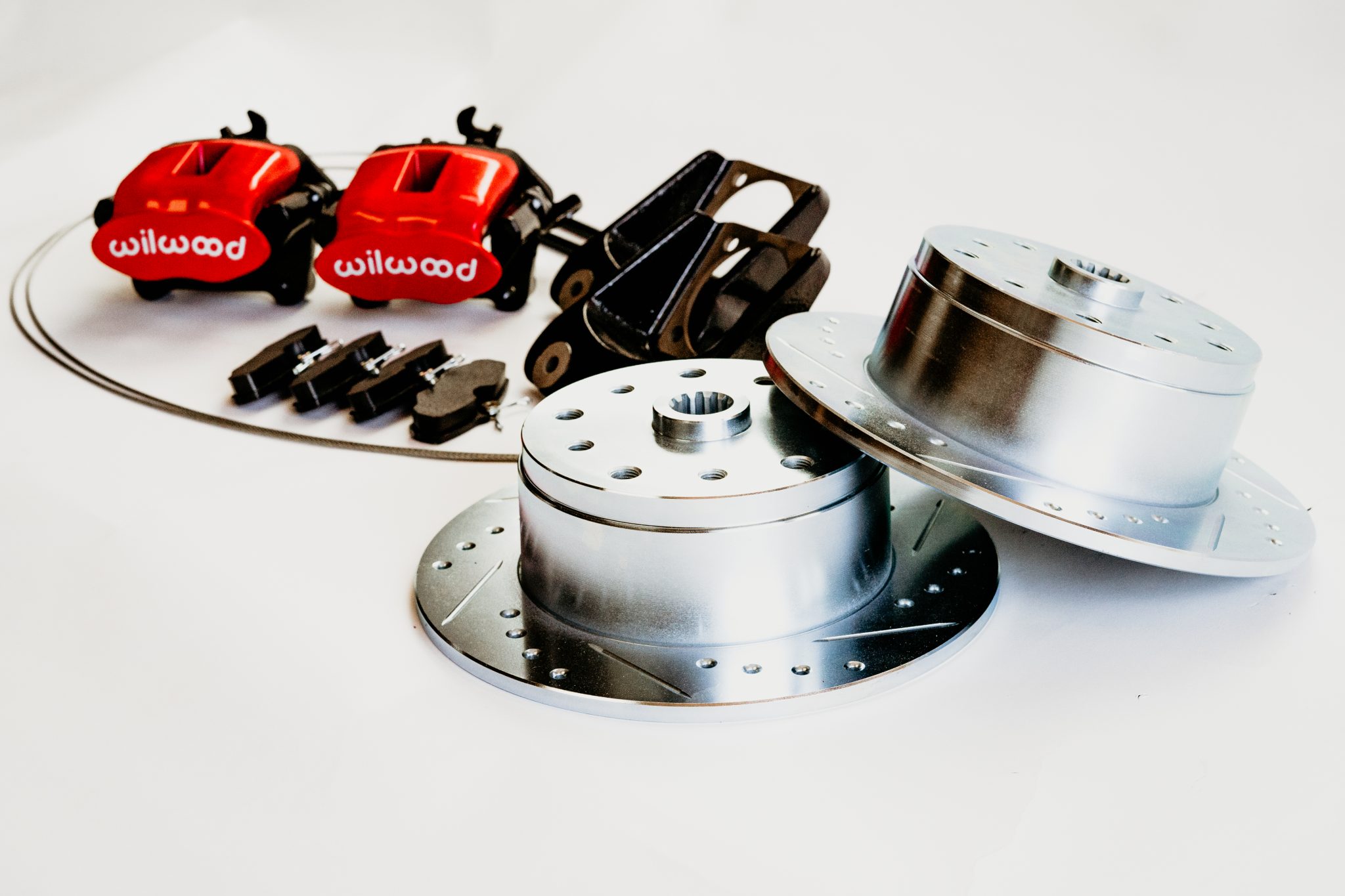 Rear Wilwood E-Brake Caliper Cross-Drilled Disc Brake Kit – Bug/Ghia ...