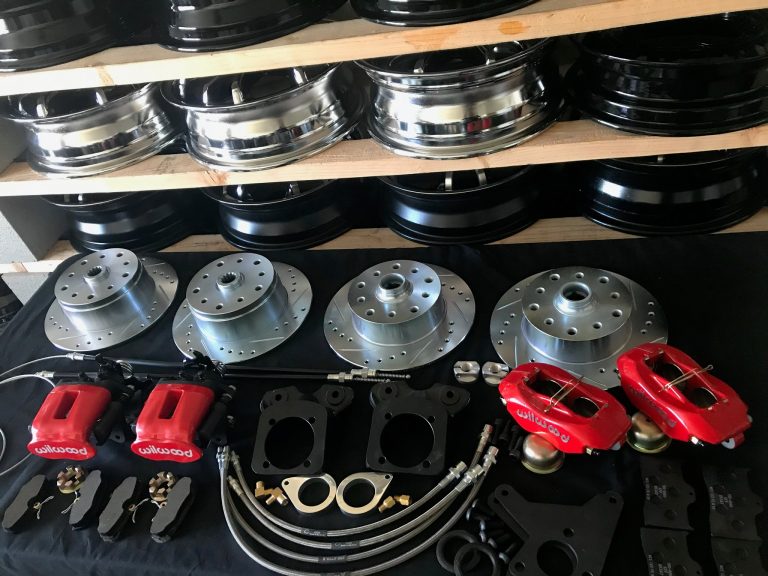 Rear Wilwood E-Brake Caliper Cross-Drilled Disc Brake Kit – Bug/Ghia ’52-’65 – Vintage V-Dubs