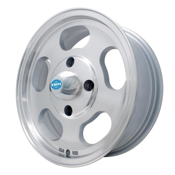 15 Inch Car and Truck Wheels 15" X 5-1/2" Vw Bug 4 Lug Silver Empi 8 ...