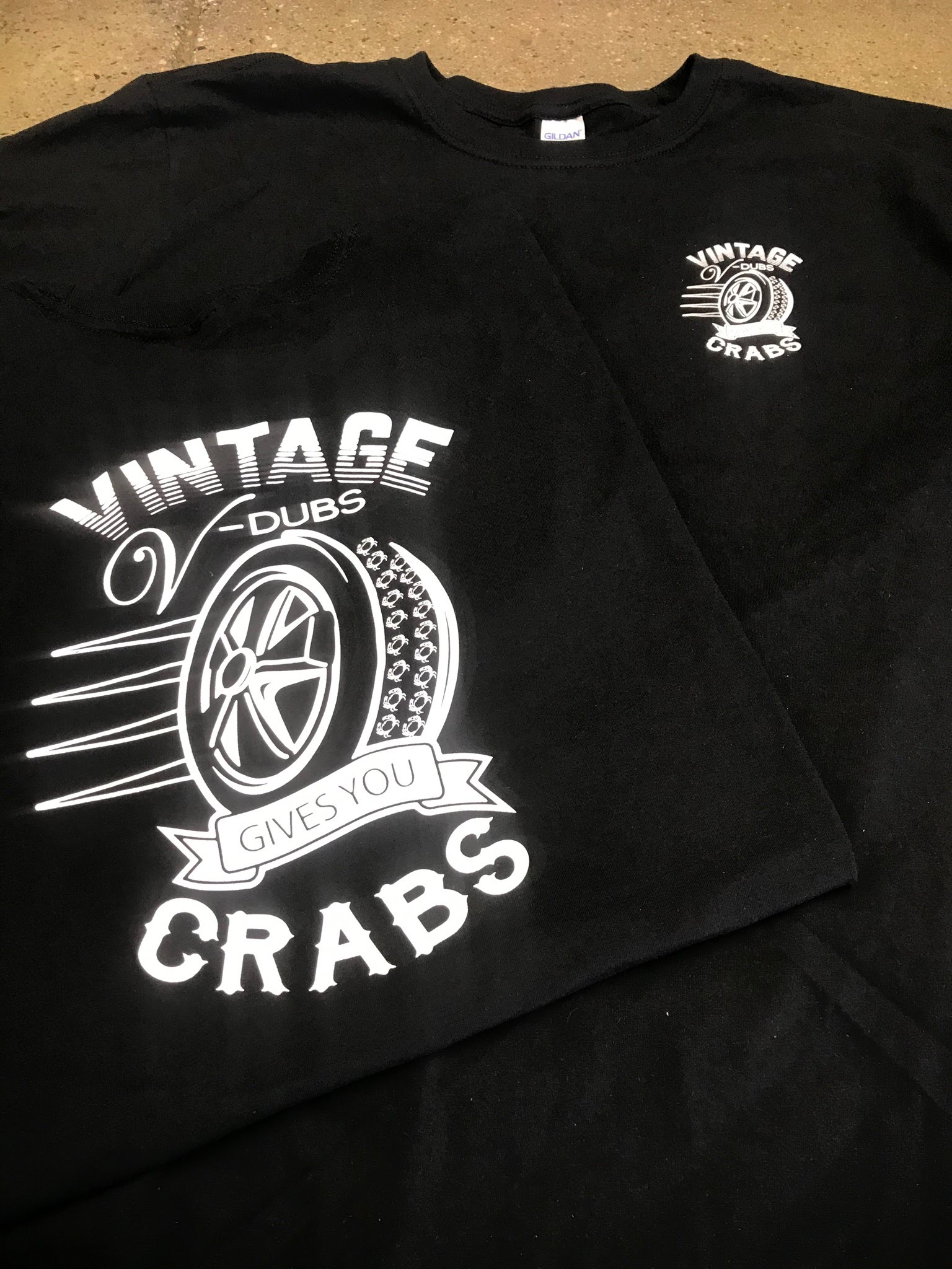 Vintage V Dubs Shirt (Crab Design) – Vintage V-Dubs