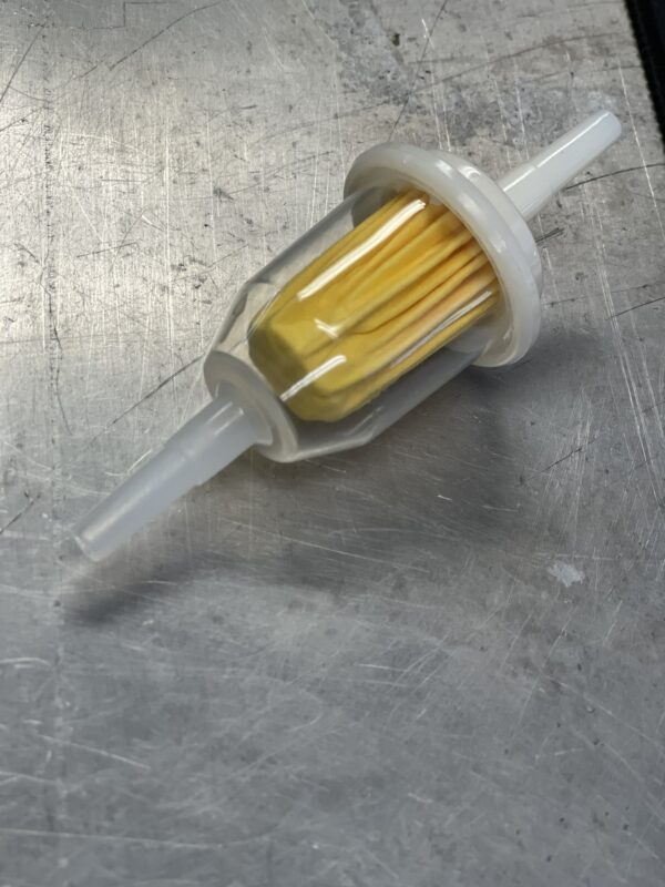 Universal Plastic Fuel Filter, Individual – FREE SHIPPING – Vintage V-Dubs