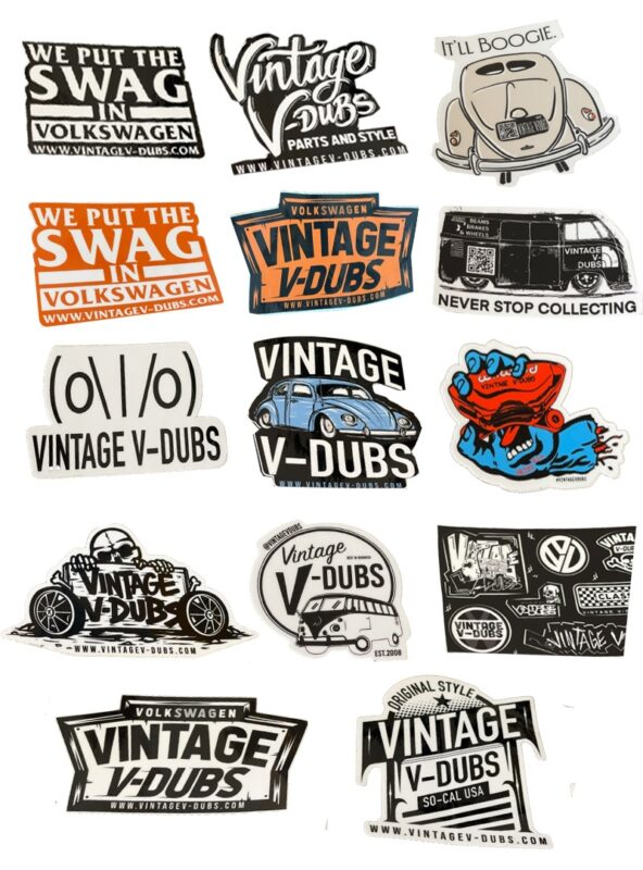 VVD Sticker Pack 3 (Free Shipping) – Vintage V-Dubs